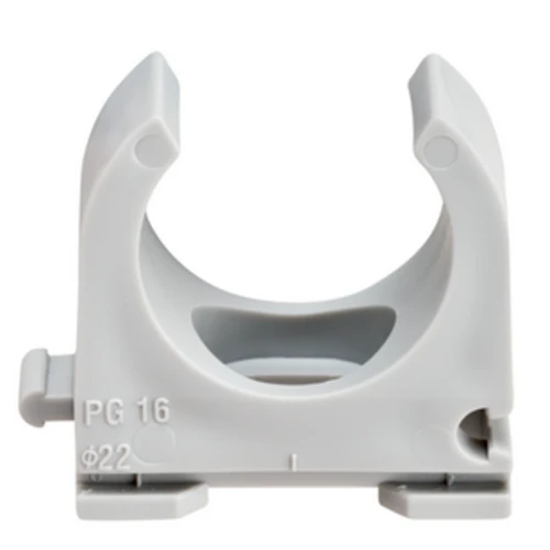 PVC 25MM 1TK TORU KINNITUSKLAMBER HALL